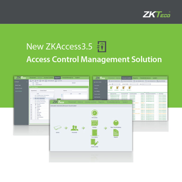 ZKAccess 3.5 - Software de Controle de Acesso - ZKTeco • WXT